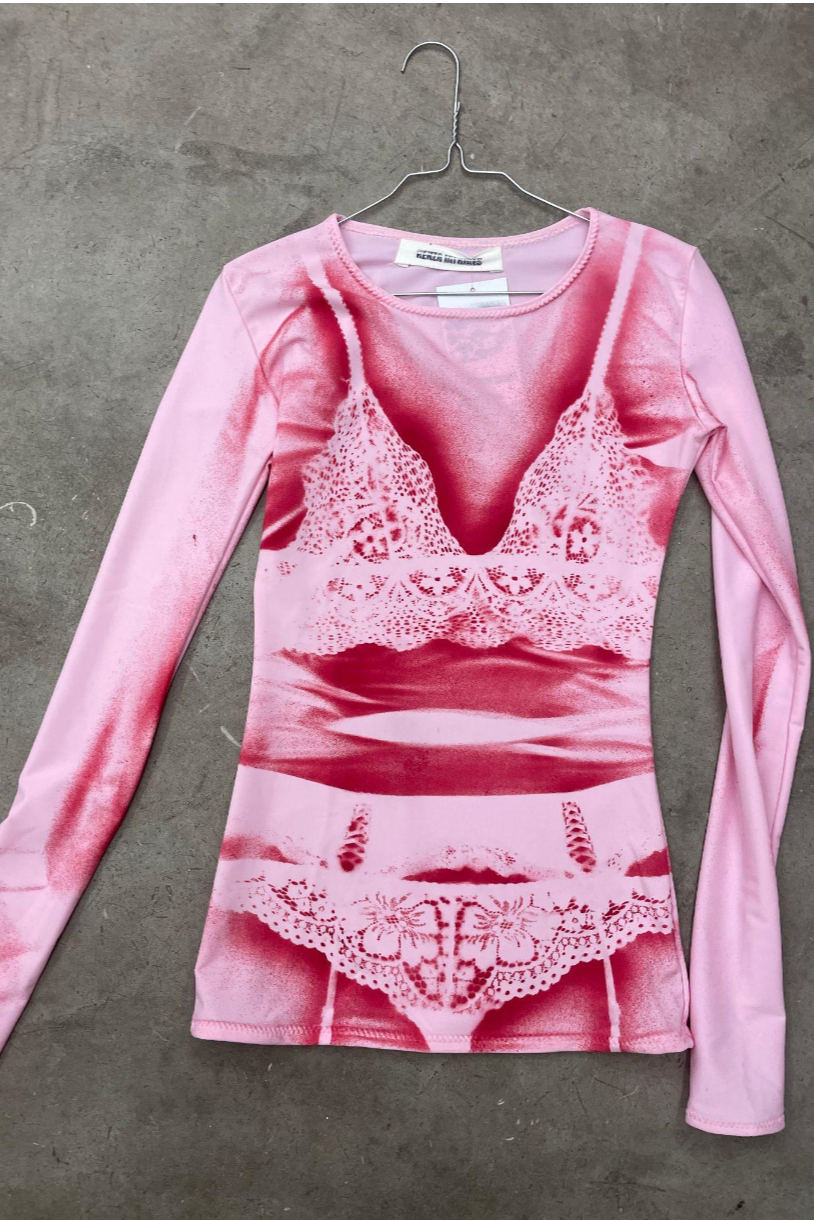 Lingerie Top (Pink) – Solari Studio